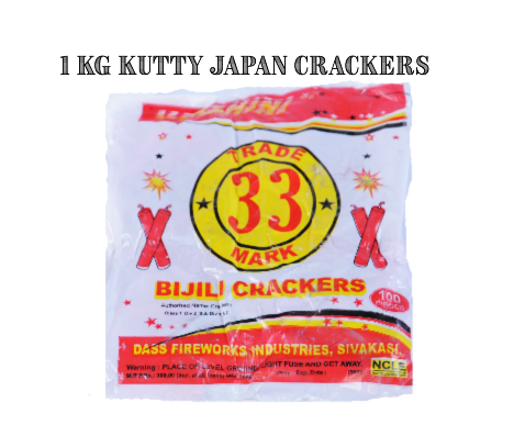 1KG Kutty Japan Crackers
